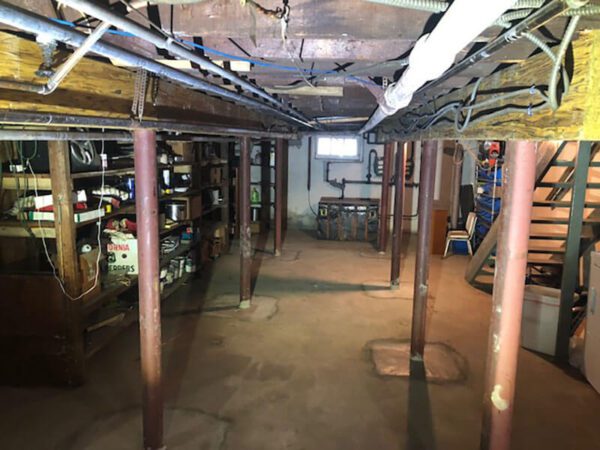 Lally Columns Removed or Replaced | Cornerstone Structural LLC